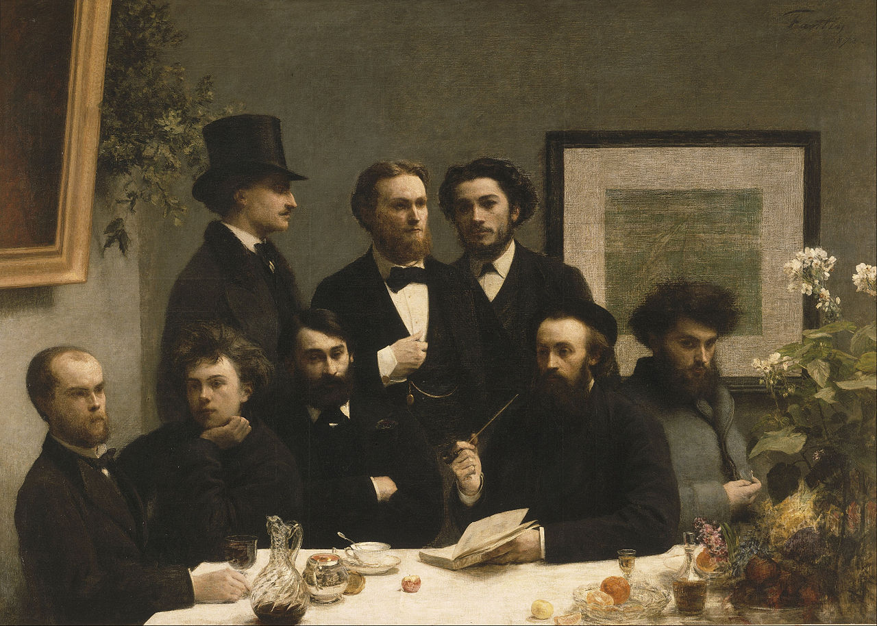 Un coin de table - Henri Fantin-Latour - 1872 - Le Secret derrière le ...